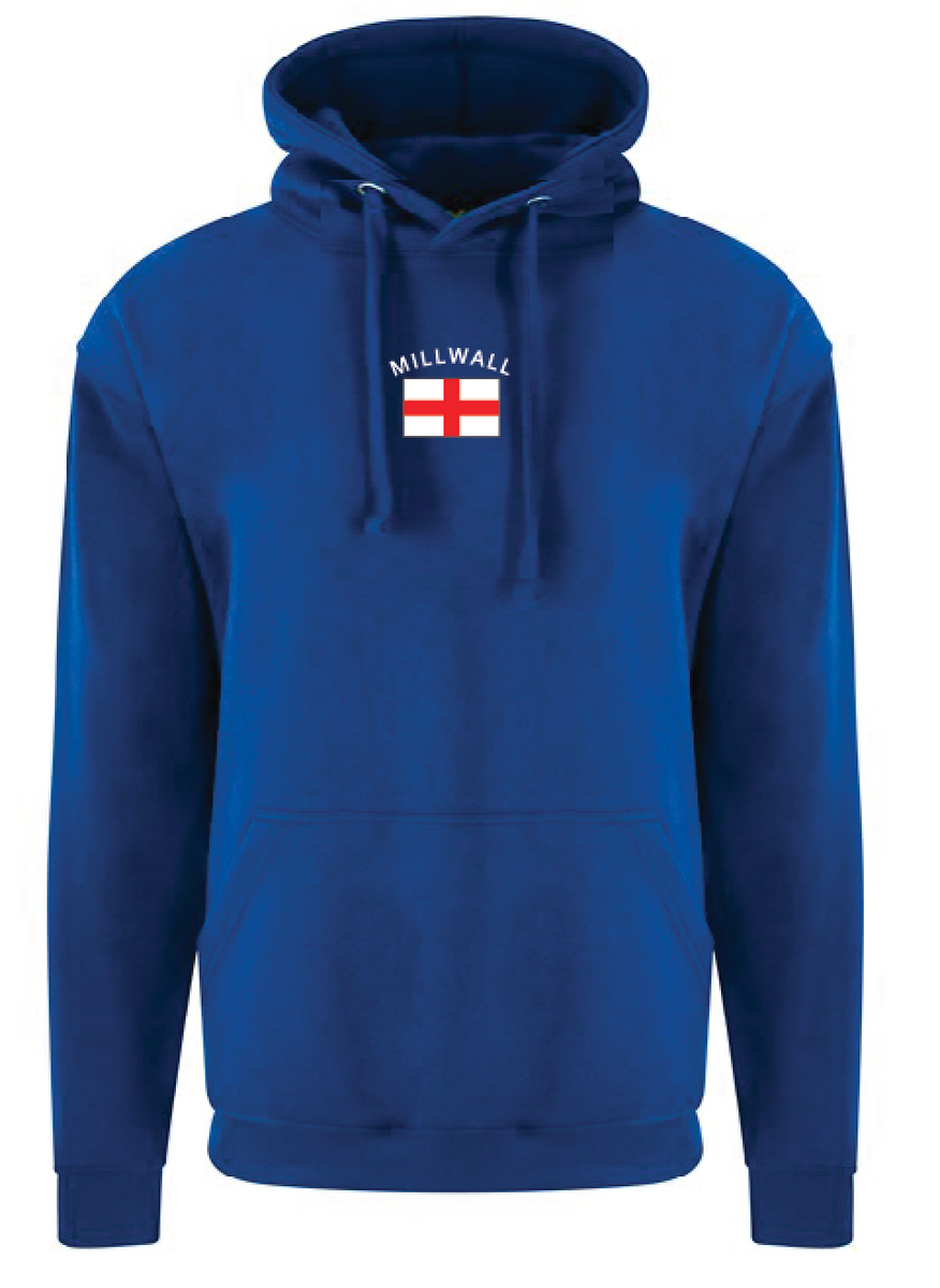 Millwall England Flag Hoody – Nolu Clothing